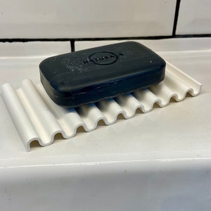 Cyan Soap Dish Turquoise Soap Tray 3d Printed Recycled - Etsy