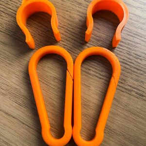 SUP Paddle Clip Set With Karabiners, Paddleboard Accessory - Etsy