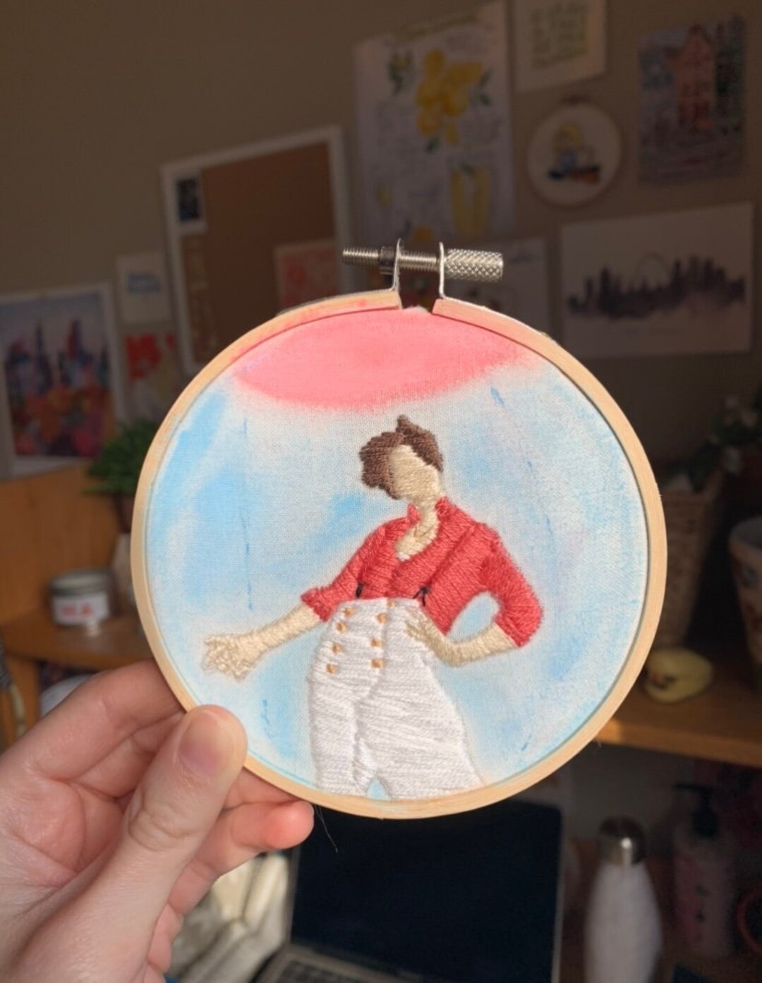 Harry Styles Fine Line Embroidery - Etsy