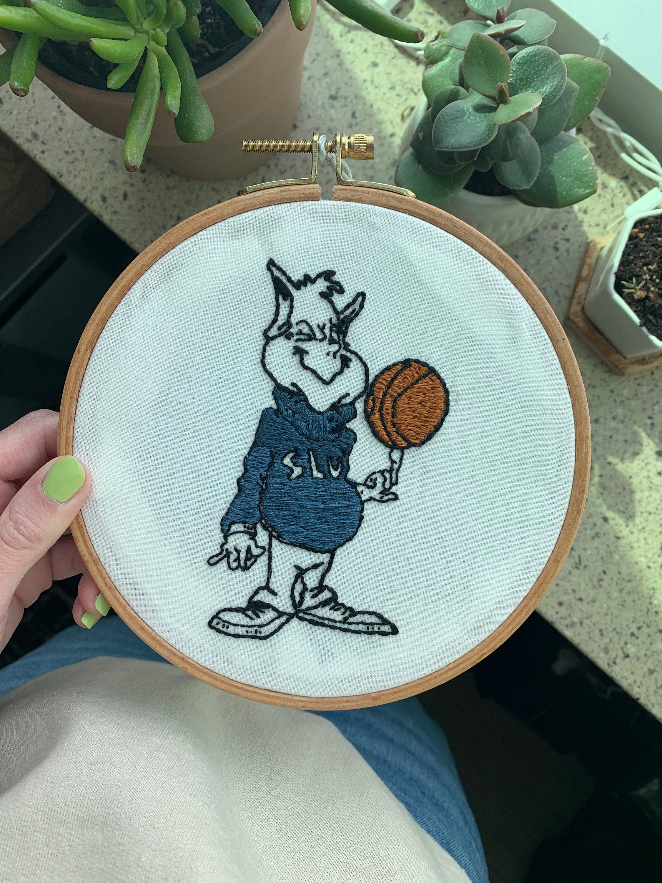 SLU Billiken Embroidery - Etsy