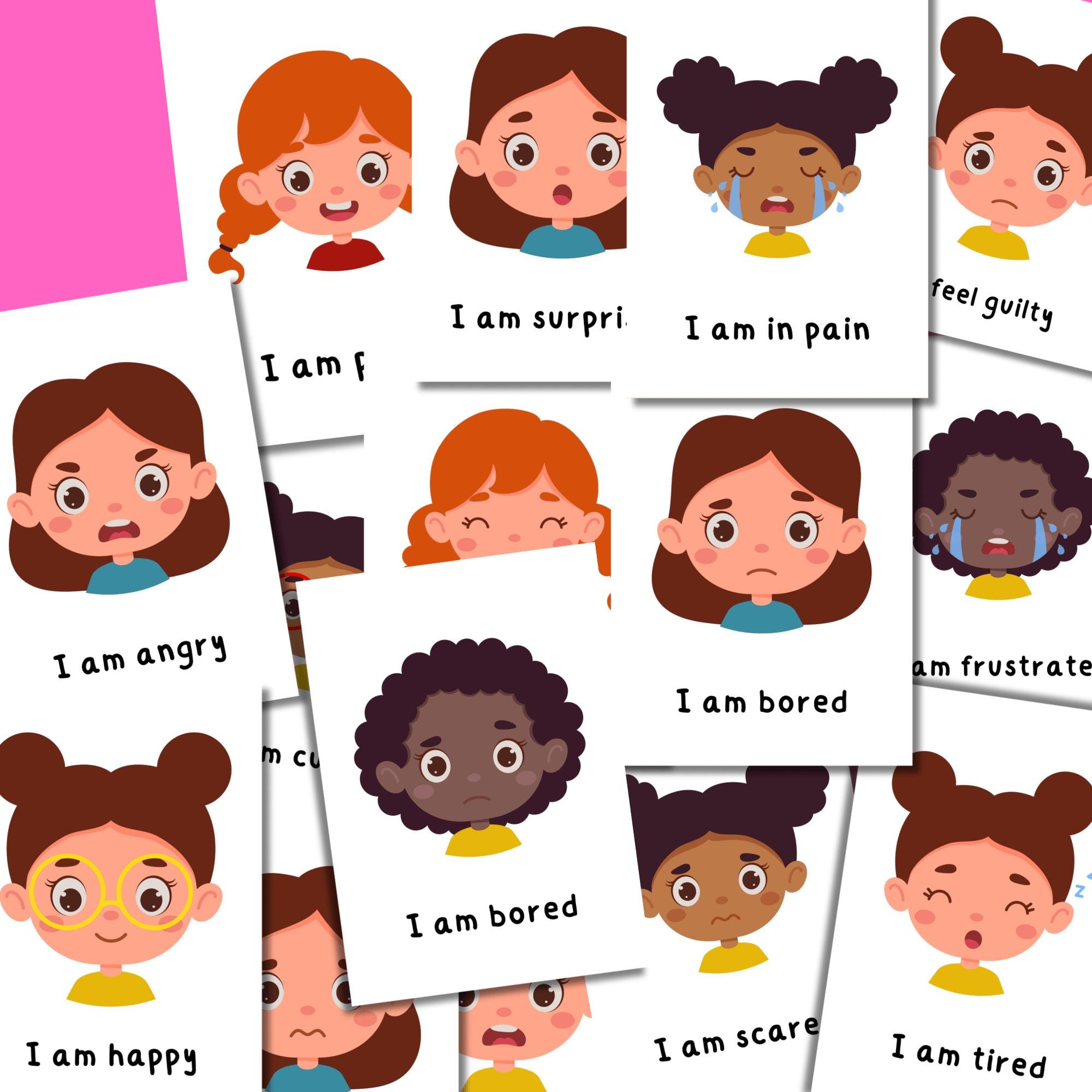 Emotions and Needs Flashcards | Autism Flashcards | Emotion Cards for ...