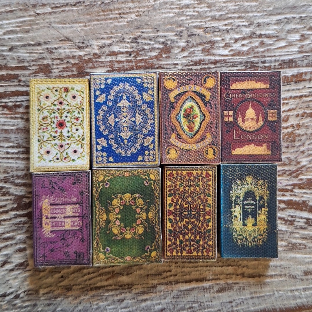 Miniature Books Collection of 8 - Etsy UK