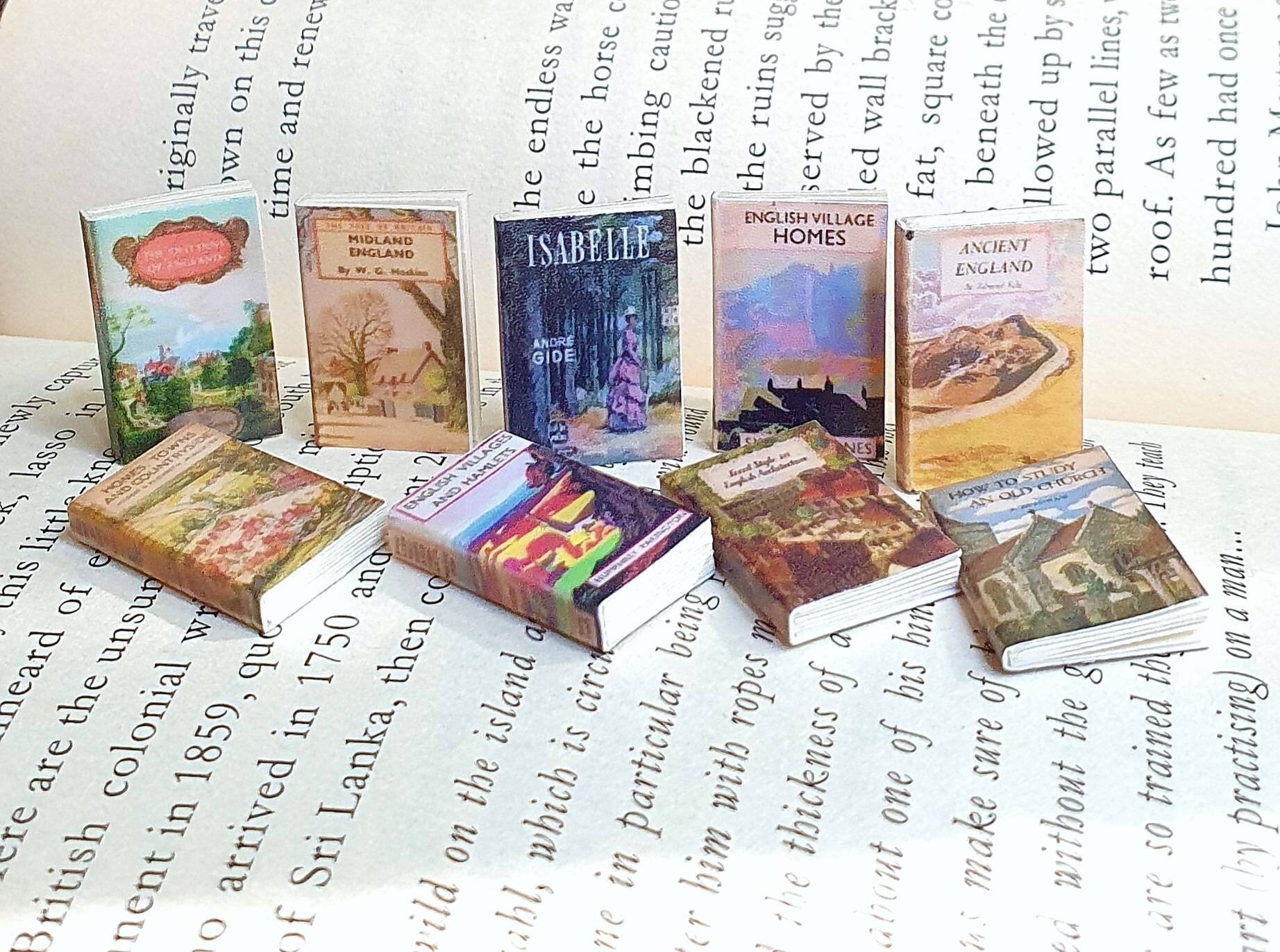 Miniature Books Collection of 9 | Etsy