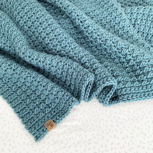 CROCHET PATTERN / Loopy Blanket / Easy Crochet Pattern / PDF Download ...