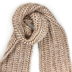 Easy Knit Scarf Pattern / Joshua Scarf / PDF Download - Etsy