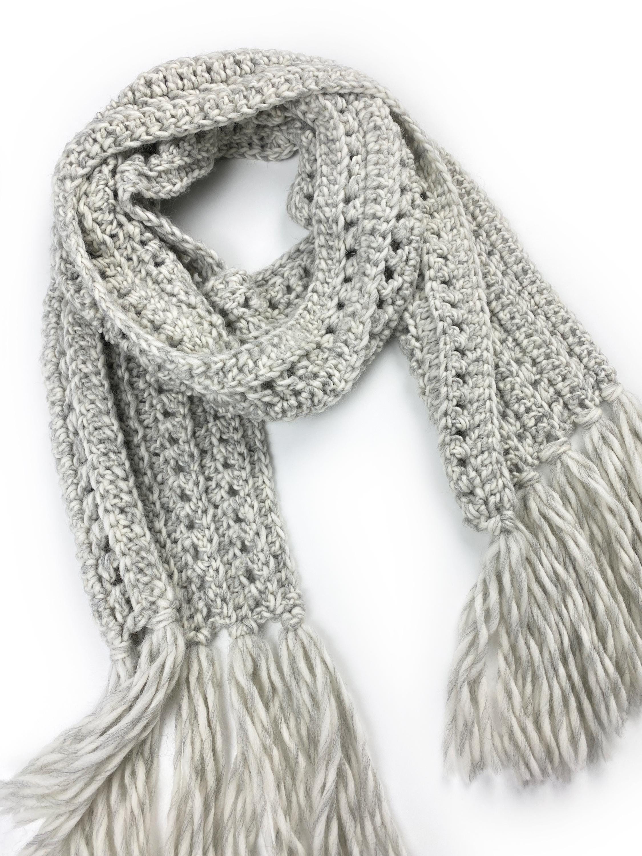 Crochet Scarf Pattern / Emma Scarf / Easy Beginner / PDF Download - Etsy