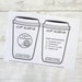 PRINTABLE Coffee Cup Sleeve Display Template / PDF Download - Etsy