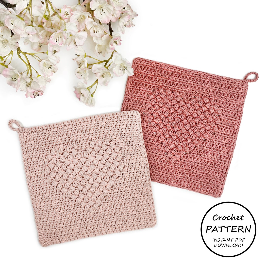 CROCHET PATTERN / Loopy Spa Washcloth / Easy Crochet Pattern / Instant ...