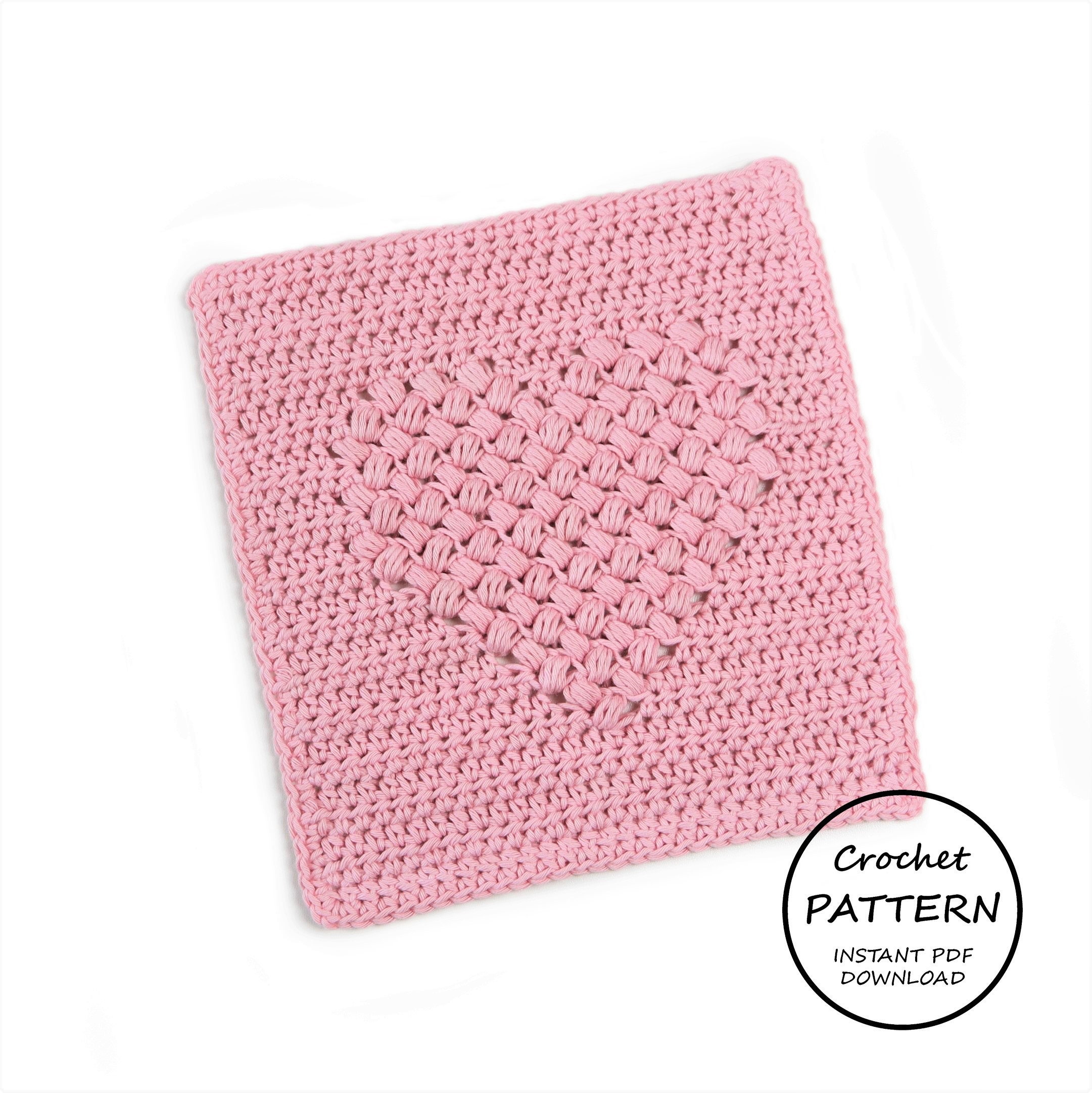 CROCHET PATTERN / Loopy Spa Washcloth / Easy Crochet Pattern / | Etsy