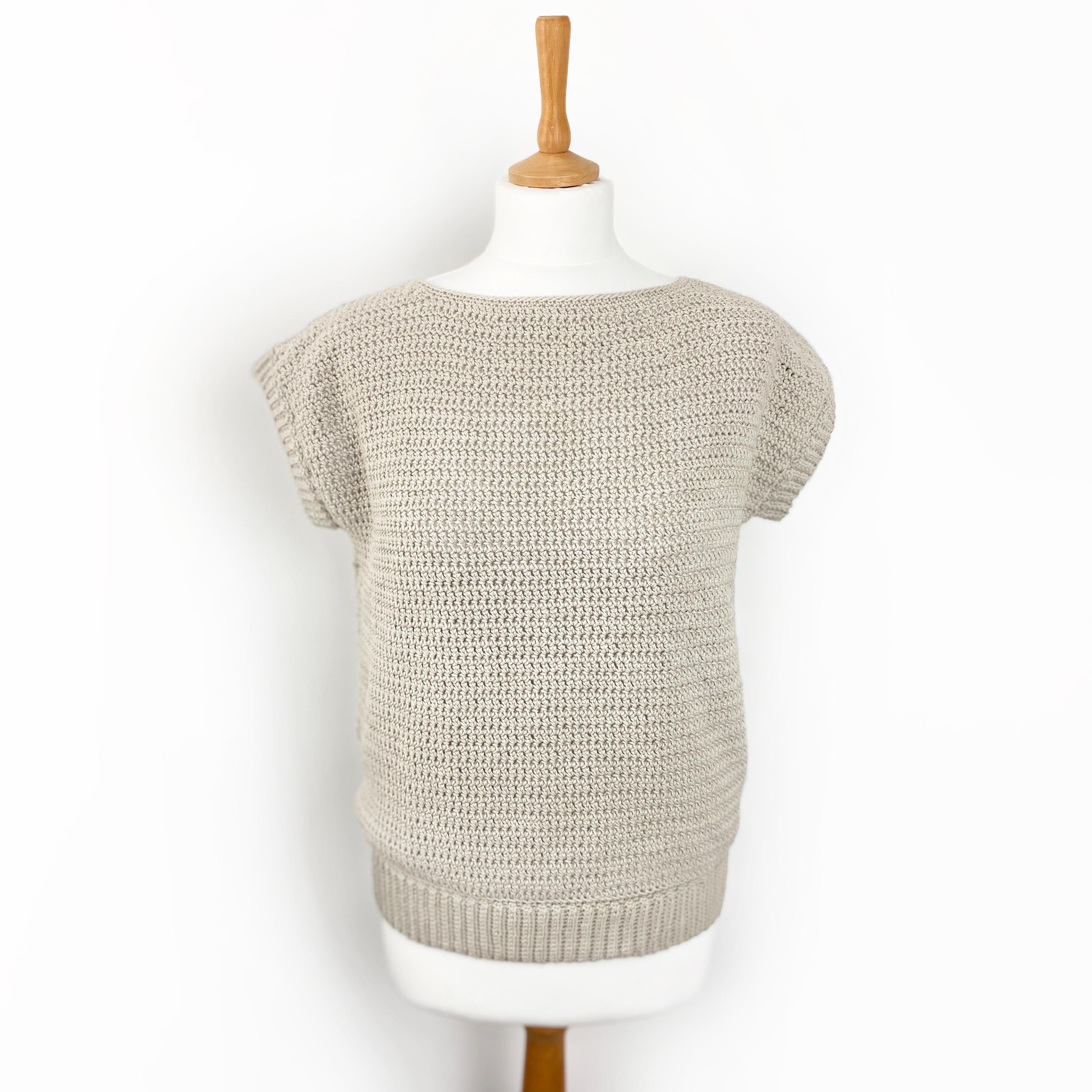 Crochet Top Pattern / Sophie Top / Easy Tee Pattern / PDF Download - Etsy
