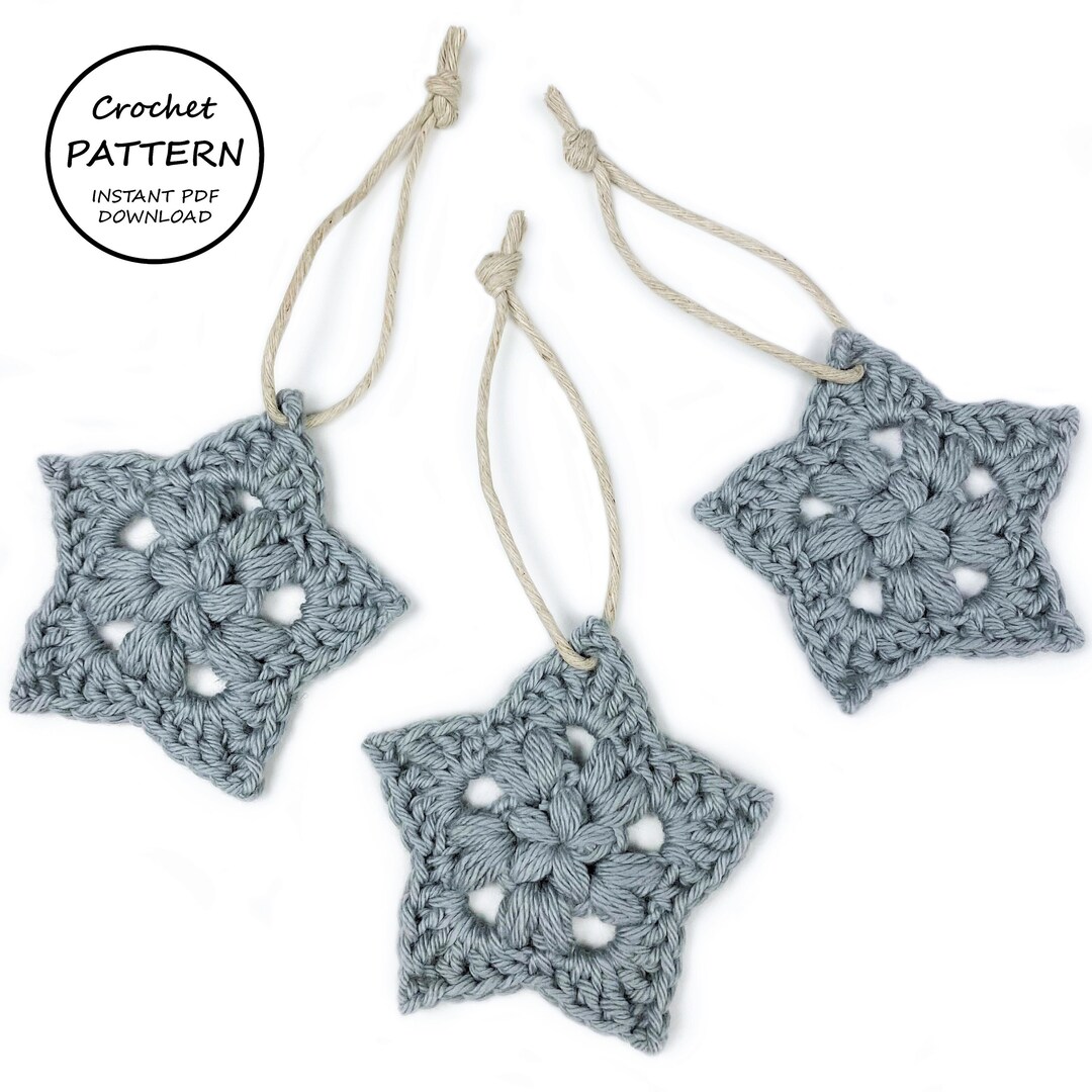 Crochet Star Pattern / Loopy Star / PDF Download - Etsy