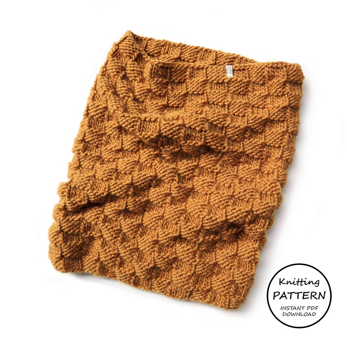 KNIT PATTERN / Arizona Snood / Easy Knit Pattern / Instant PDF - Etsy UK