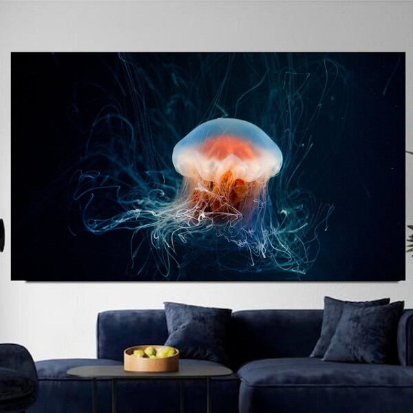 Jellyfish Poster - Etsy
