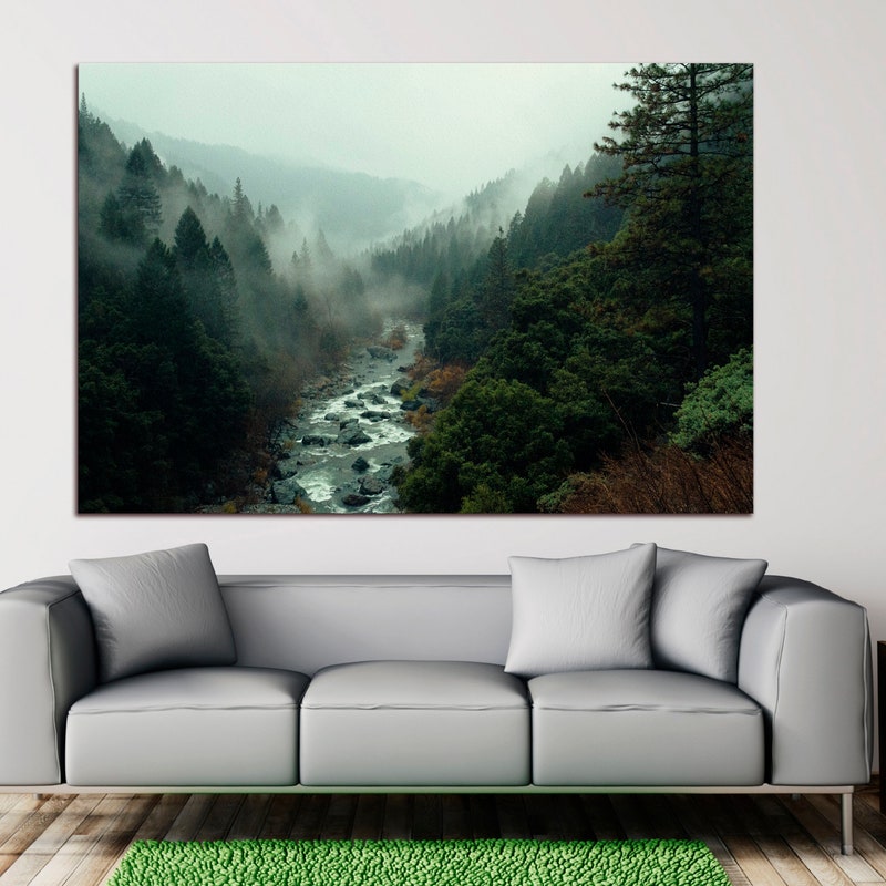 Wall Art Canvas Landscape - Etsy