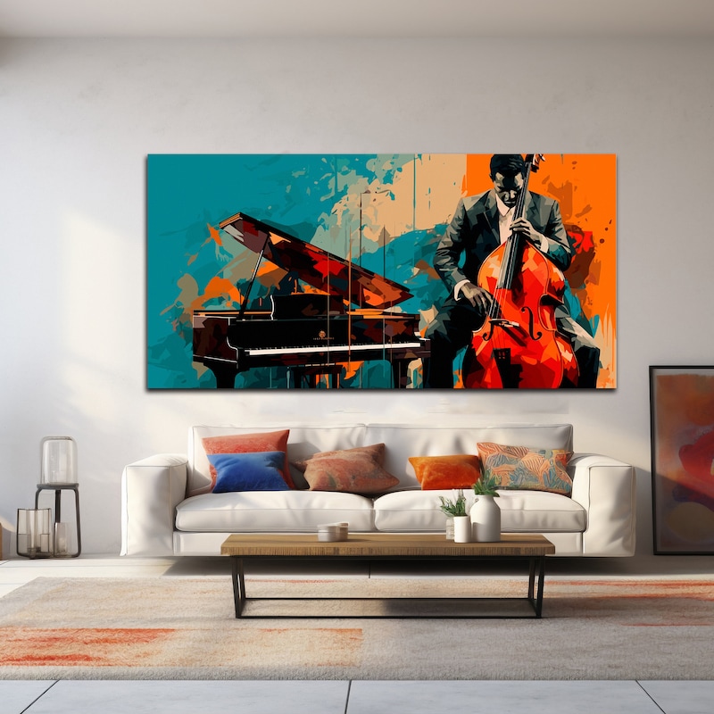 Abstract Music Art - Etsy
