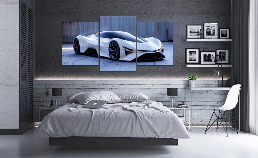 Sport Car Canvas Wall Art Car Print Boys Room Decor Cars Lover Canvas ...