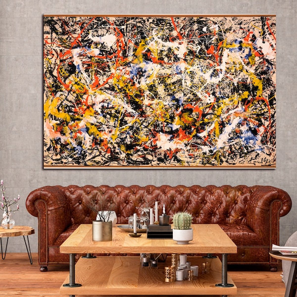Jackson Pollock - Etsy