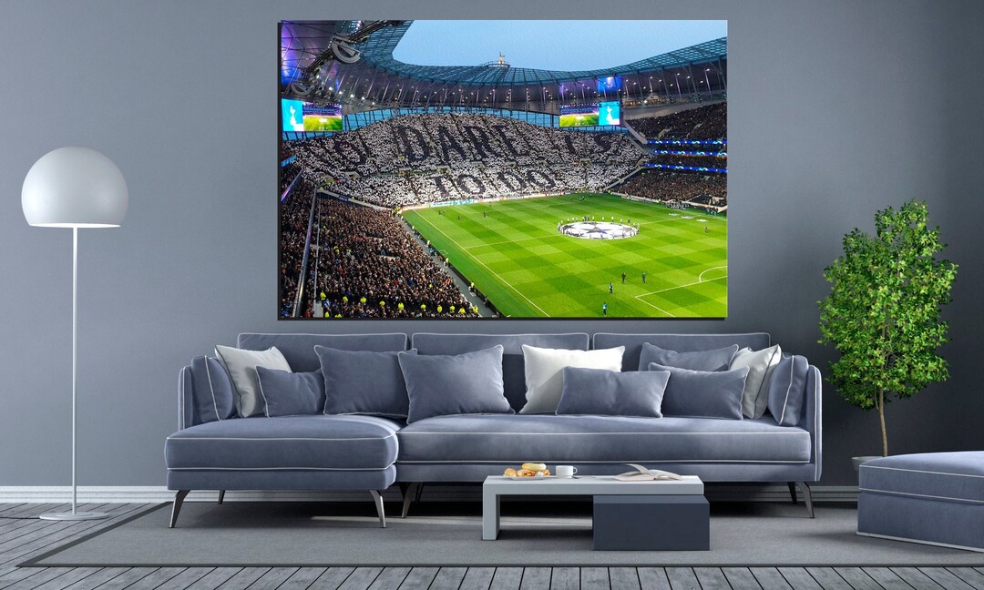 Tottenham Stadium Wall Art Tottenham Hotspur Fc Canvas Football Fans ...