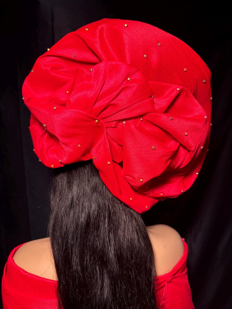 African Head Wrap Hand Made Ready to Wear. - Etsy