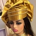 African Head Tie. Wrap Auto Gel - Etsy