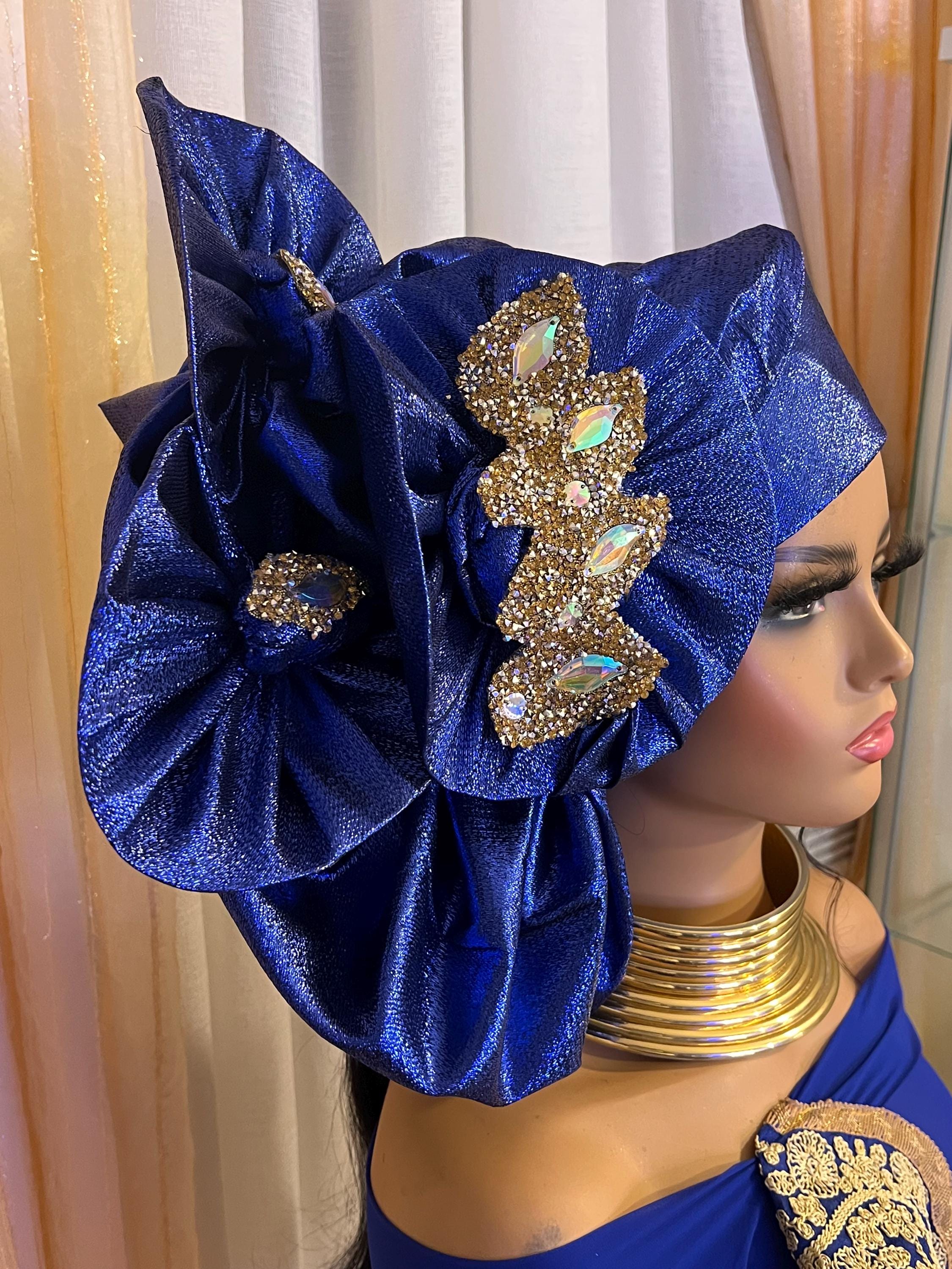 African Head Wrap Auto Gele - Etsy