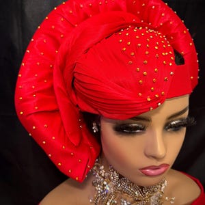 African Head Wrap Hand Made Ready to Wear. - Etsy