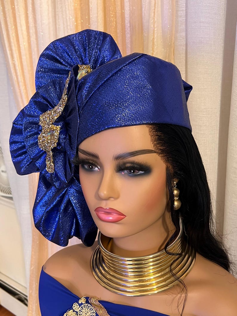 African Head Wrap Auto Gele - Etsy