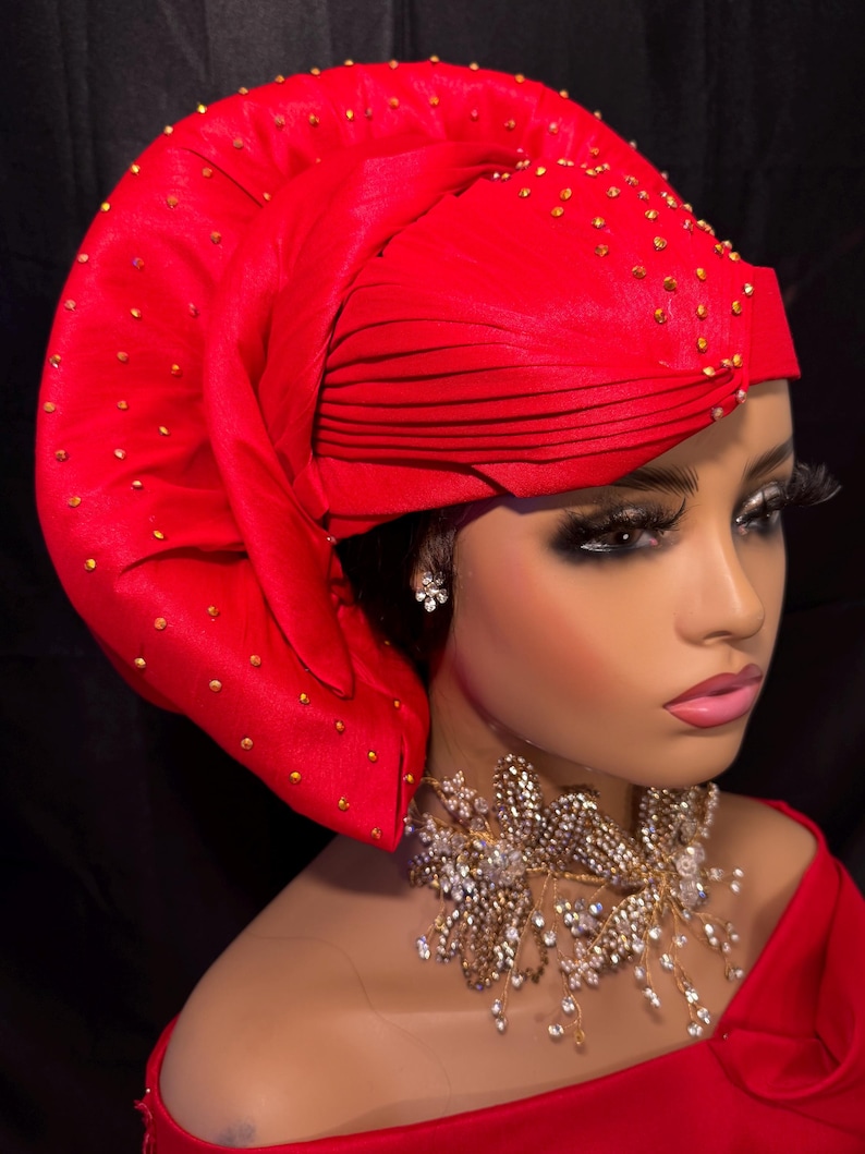 African Head Wrap Hand Made Ready to Wear. - Etsy