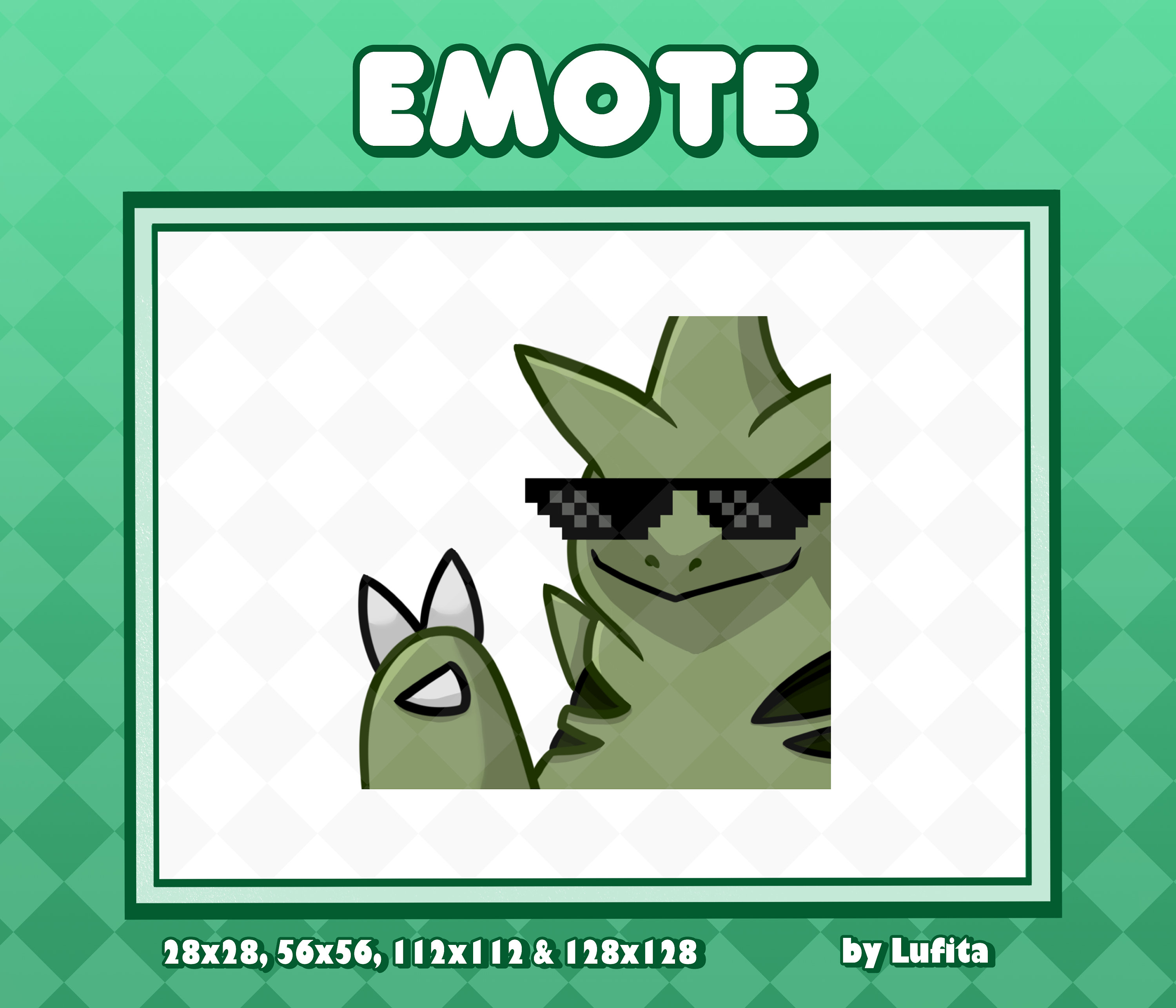 Tyranitar Emote Twitch/discord/youtube - Etsy