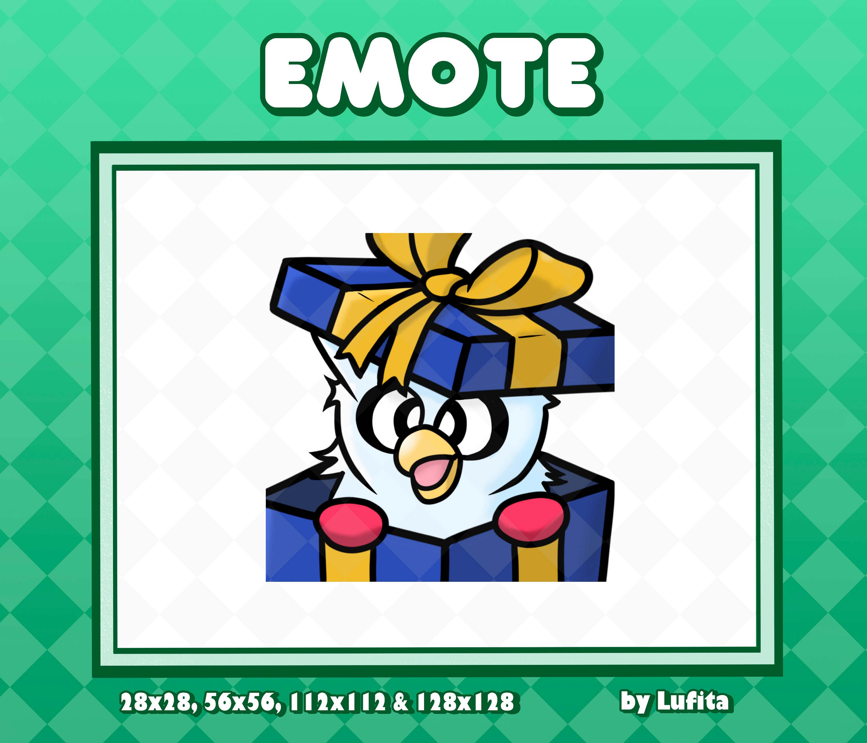 Delibird Gift Emote for Twitch/discord/youtube - Etsy