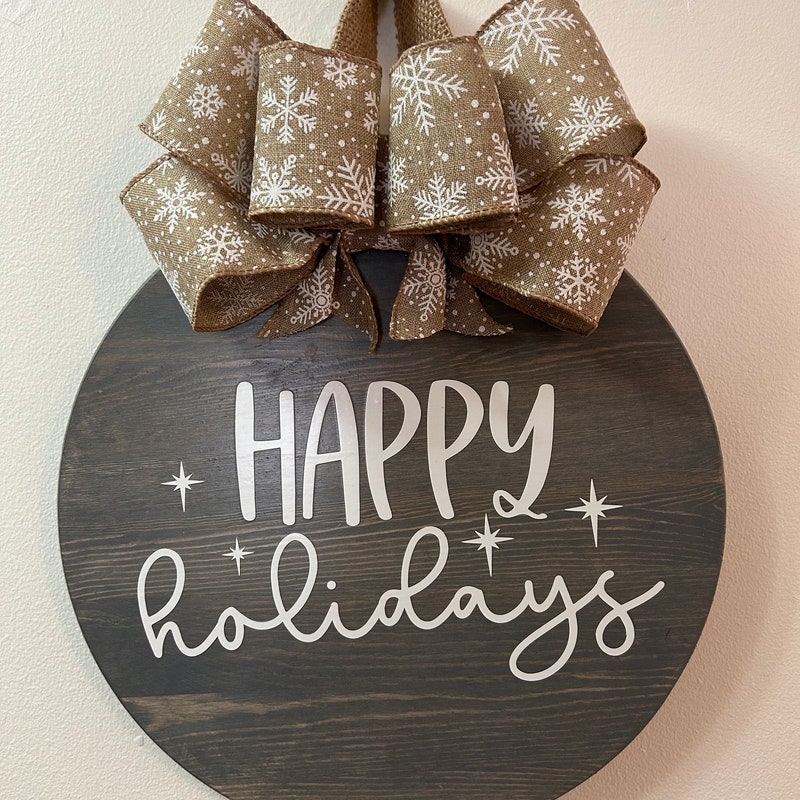 Holiday Sign - Etsy