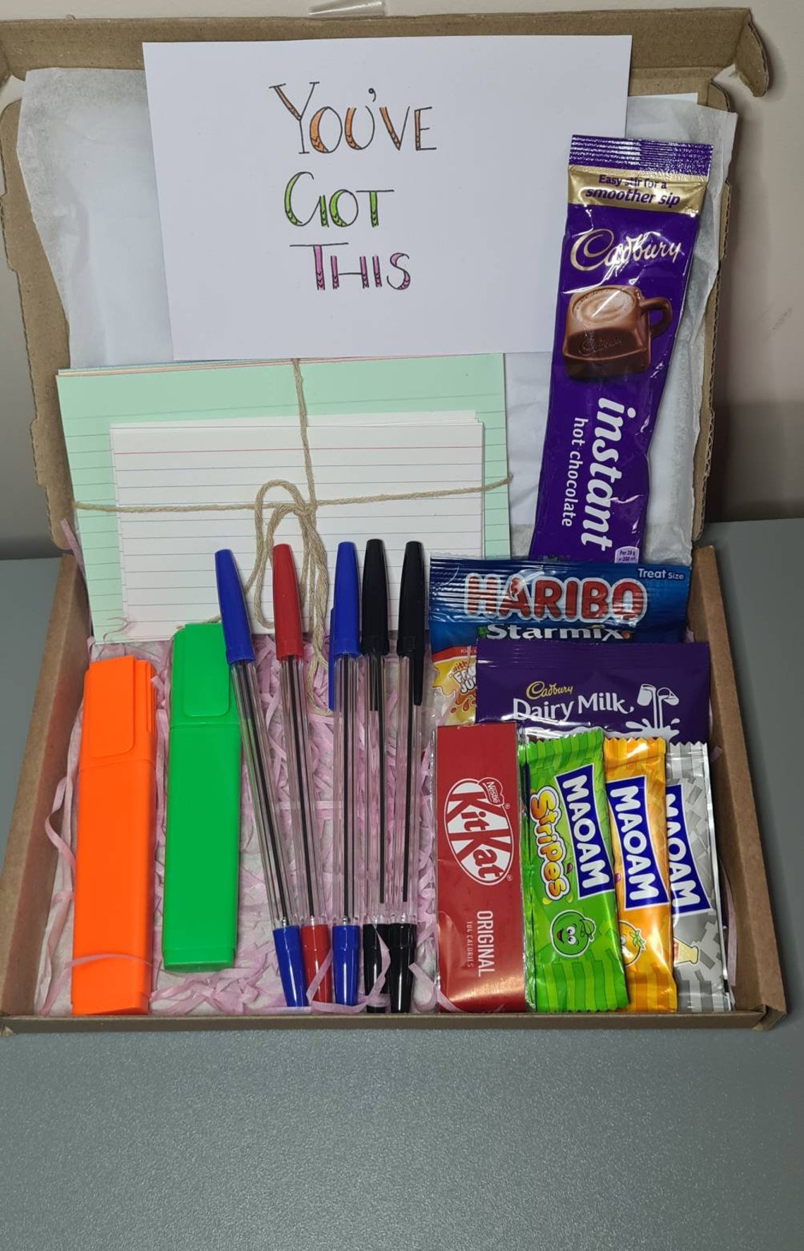 Exam Revision Treat Box. Exam Survival Box. Revision Treat. - Etsy