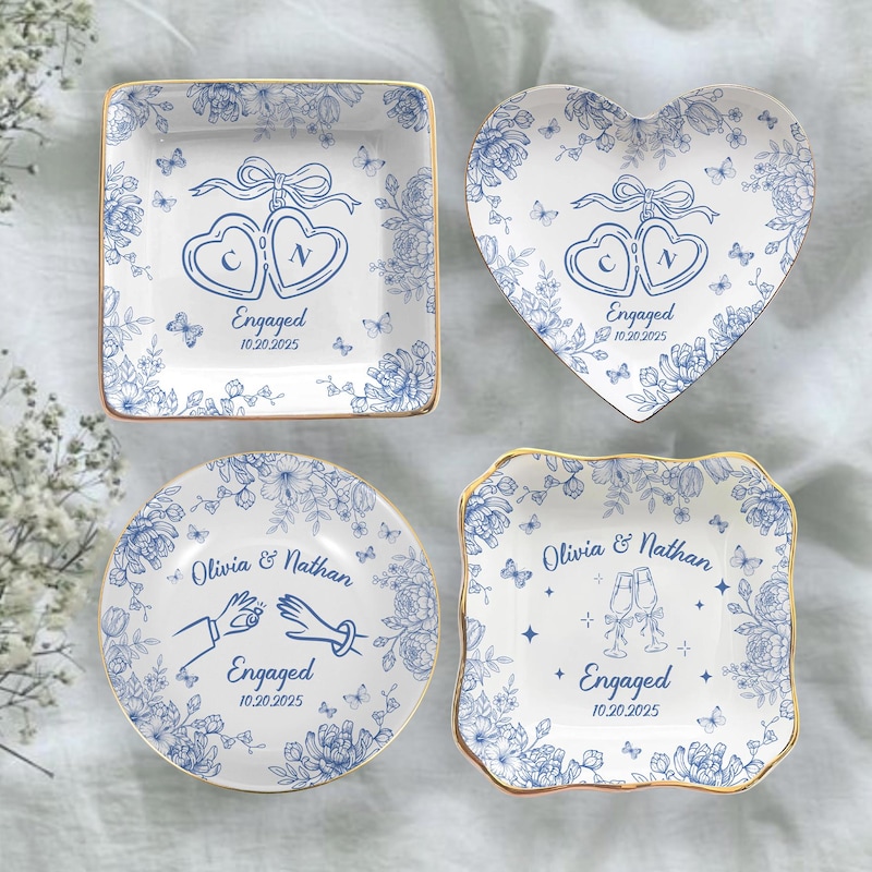 Engagement Candle Toile - Etsy