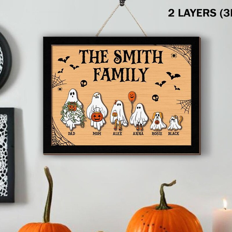 Halloween Plaque - Etsy
