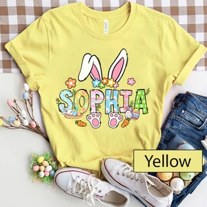 Personalized Name Easter Shirt, Personalized Easter Family Shirt ...
