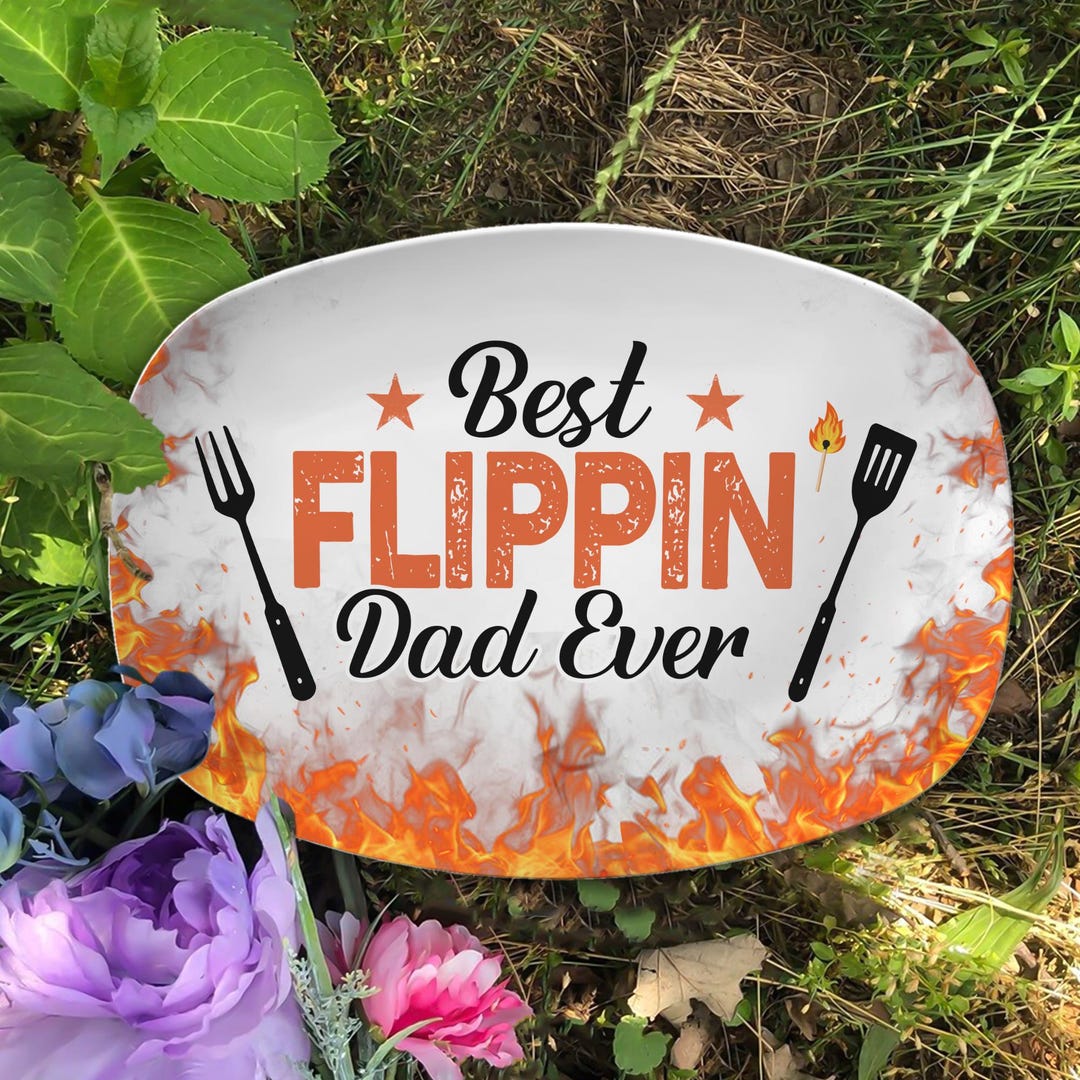 Custom Grandpa Grilling Platter, Grilling Plate for Dad, Fathers Day ...