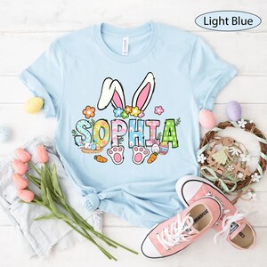 Personalized Name Easter Shirt, Personalized Easter Family Shirt ...