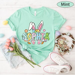 Personalized Name Easter Shirt, Personalized Easter Family Shirt ...