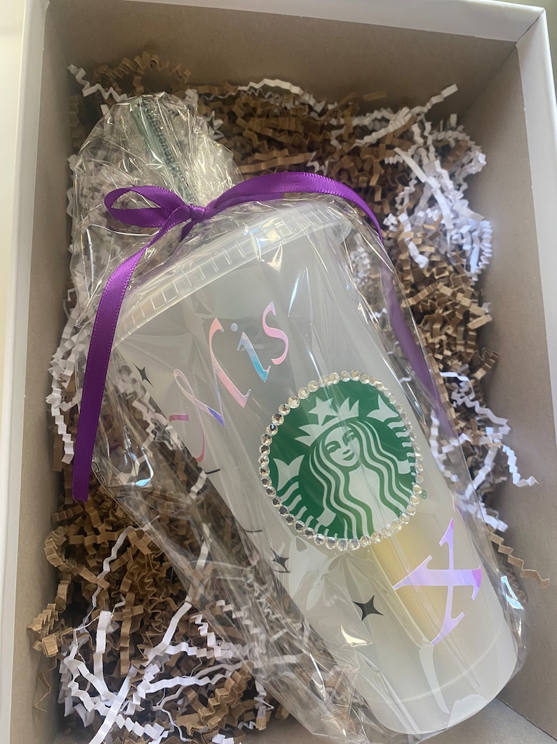 Gift Box With Starbucks Cup Included - Etsy
