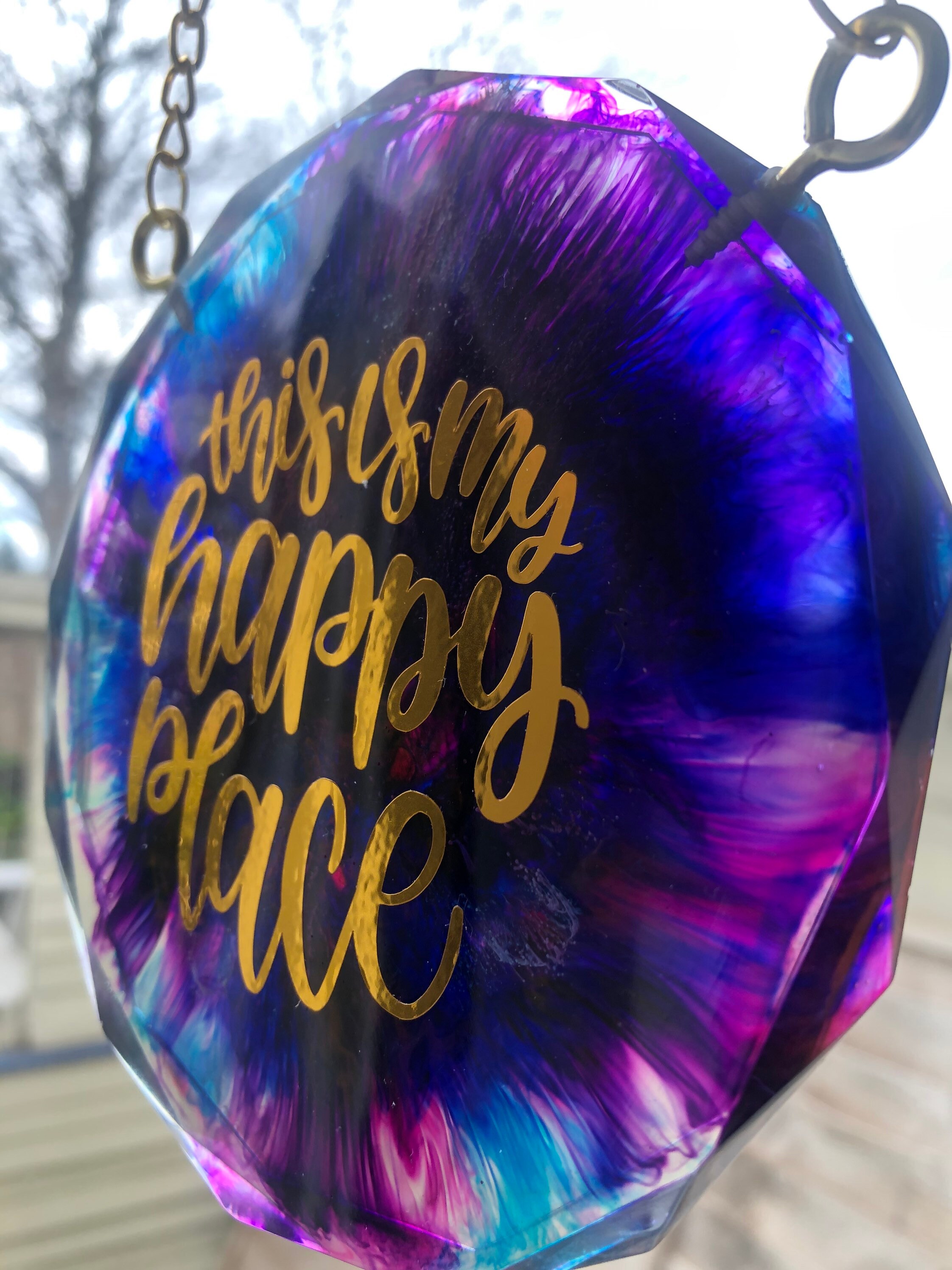 Wall Hanging Resin Wall Hanging Colourful Wall Hanging - Etsy