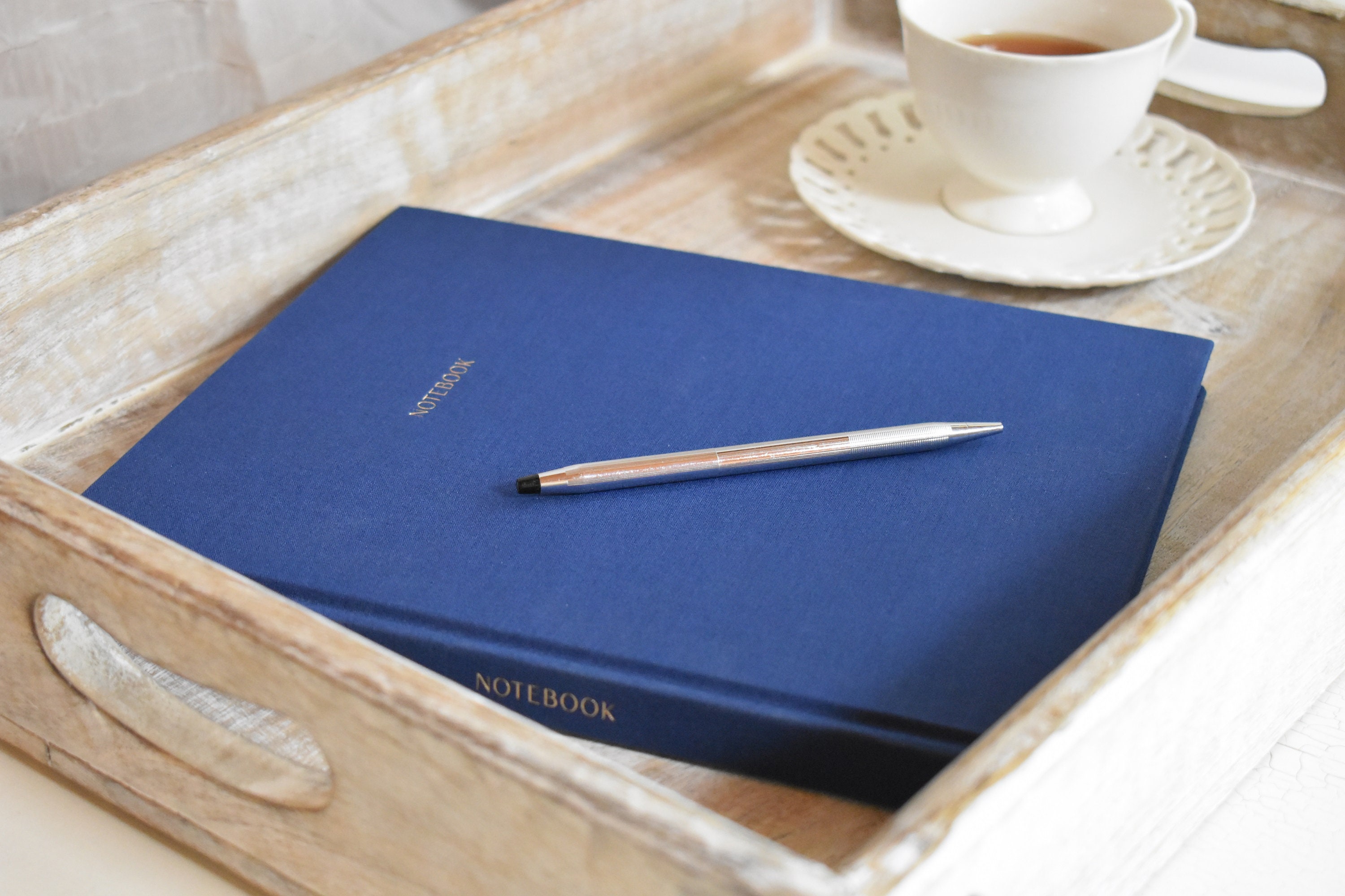 Linen Fabric Cover Notebook , Journal, Diary, Hardcover, Non ...