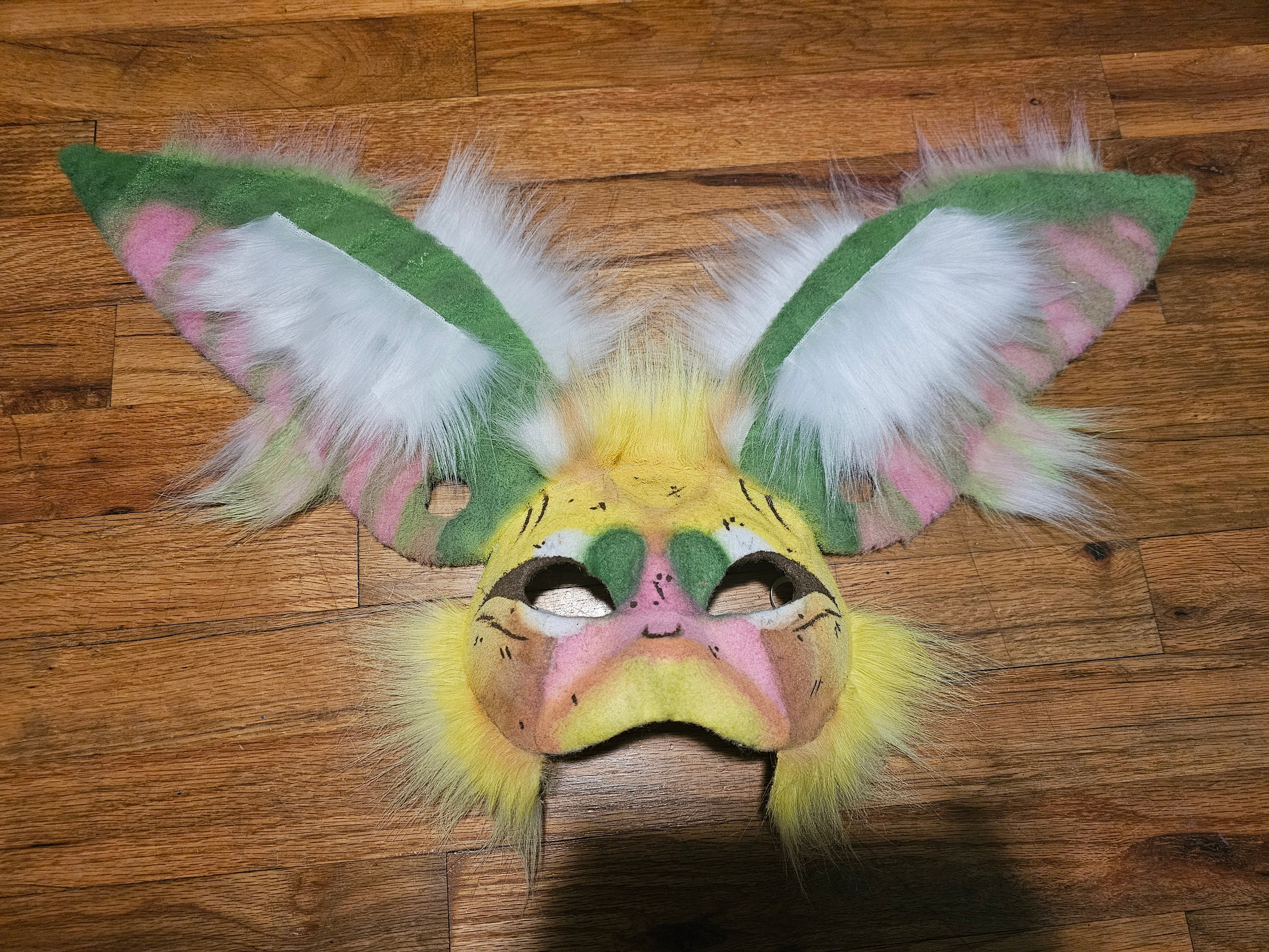 Lunar Moth Therian Mask - Etsy UK