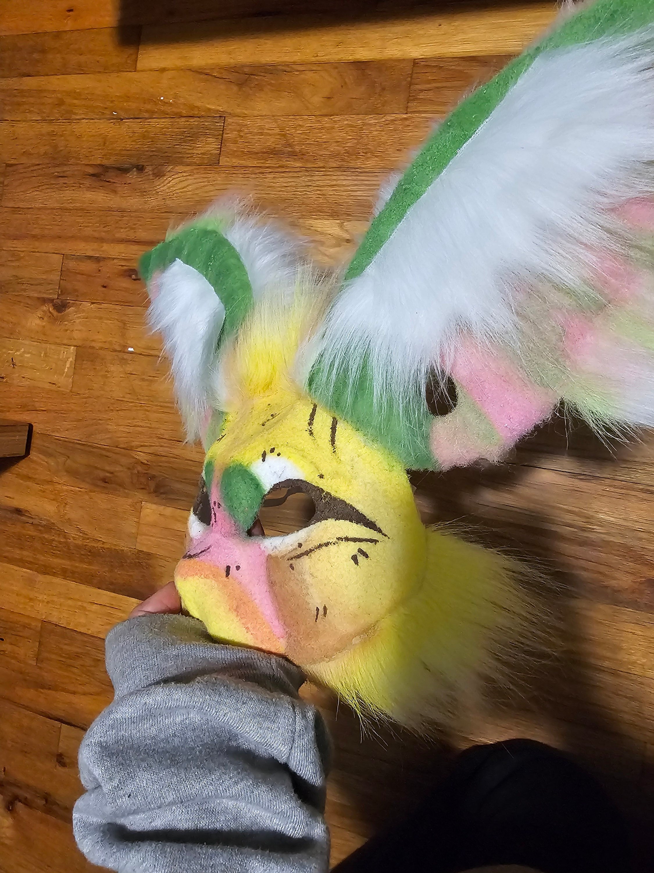 Lunar Moth Therian Mask - Etsy UK