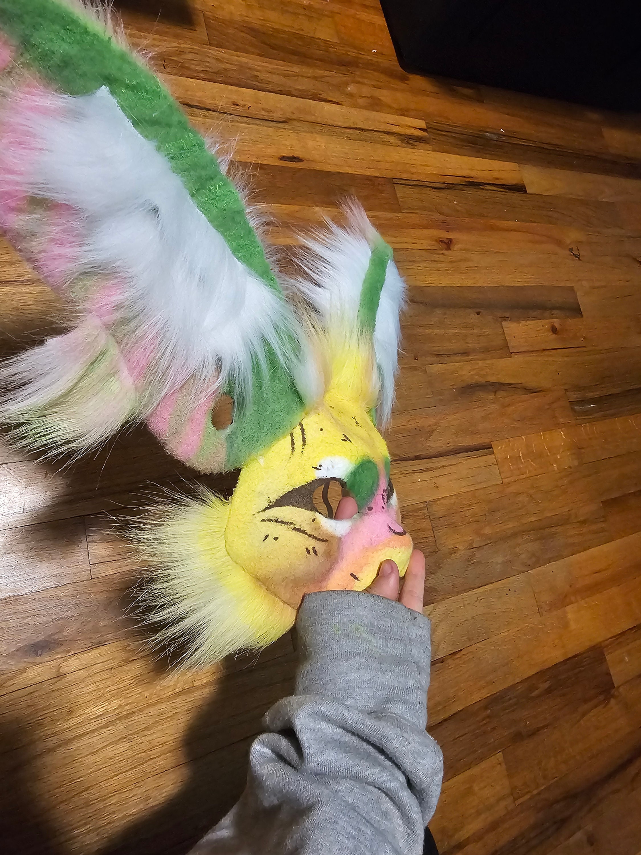 Lunar Moth Therian Mask - Etsy UK