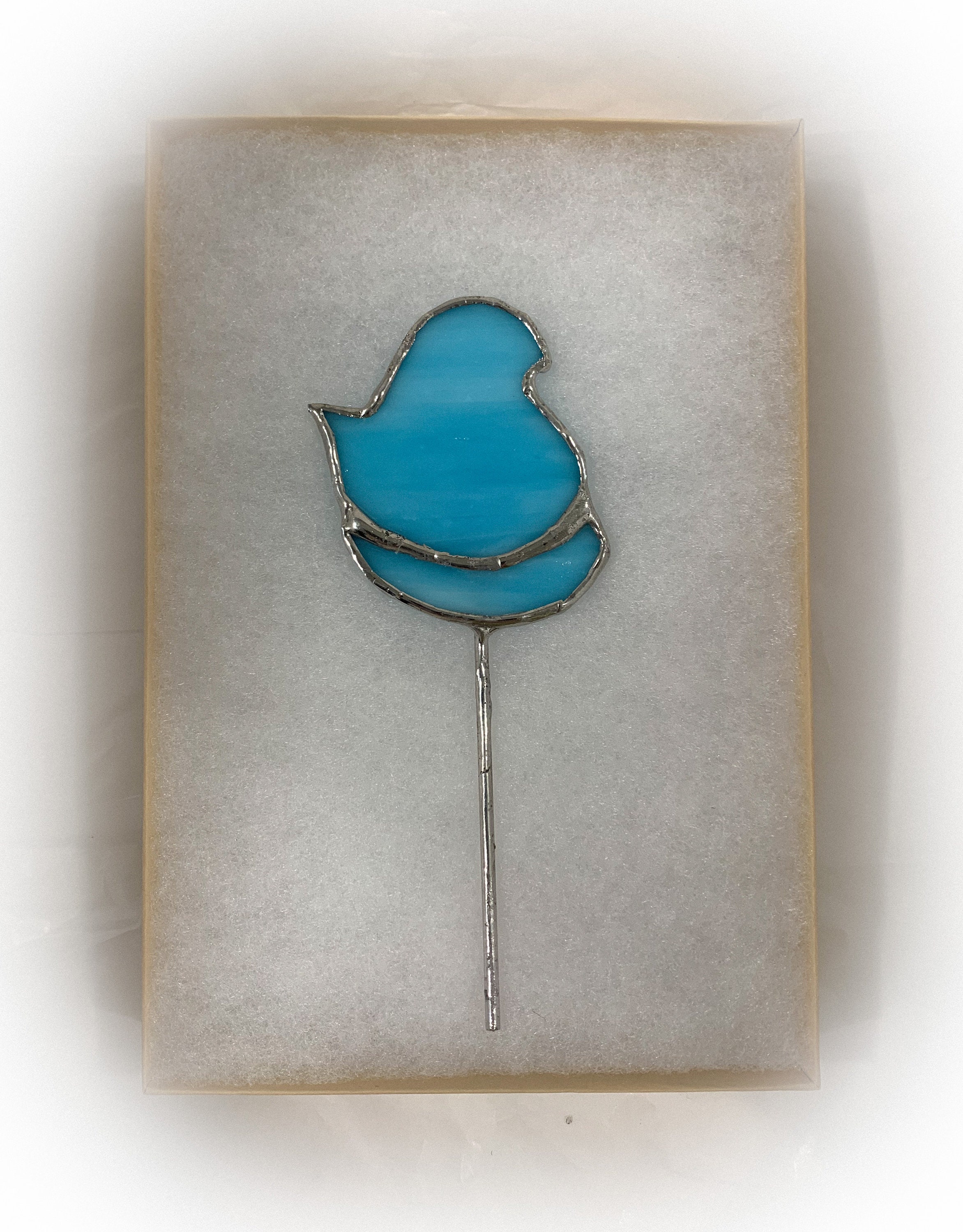 Stained Glass Easter Peep Plant Stake - Etsy