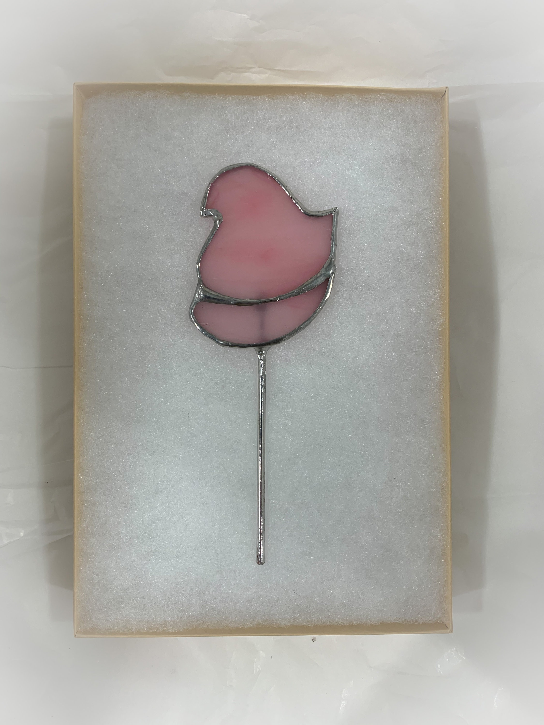 Stained Glass Easter Peep Plant Stake - Etsy