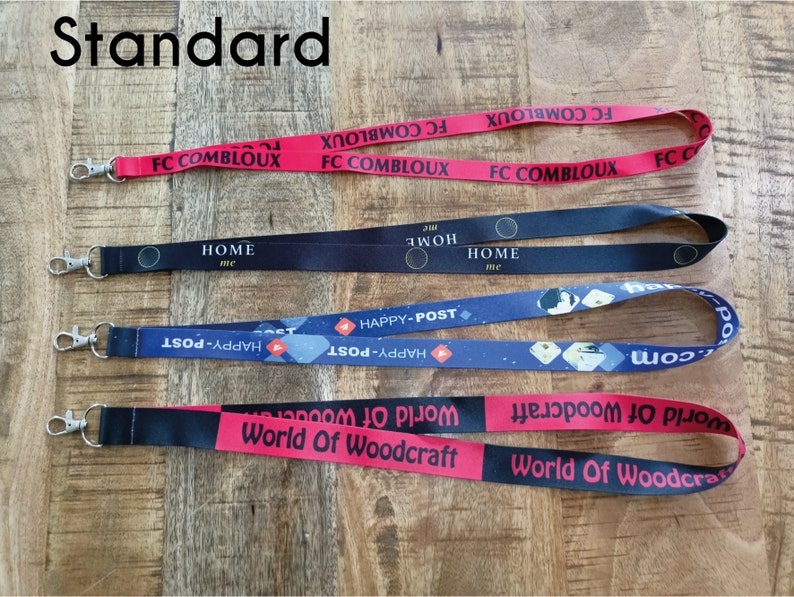 Standard 25mm Lanyard - Identification Badge Holder Lanyard - Event ...