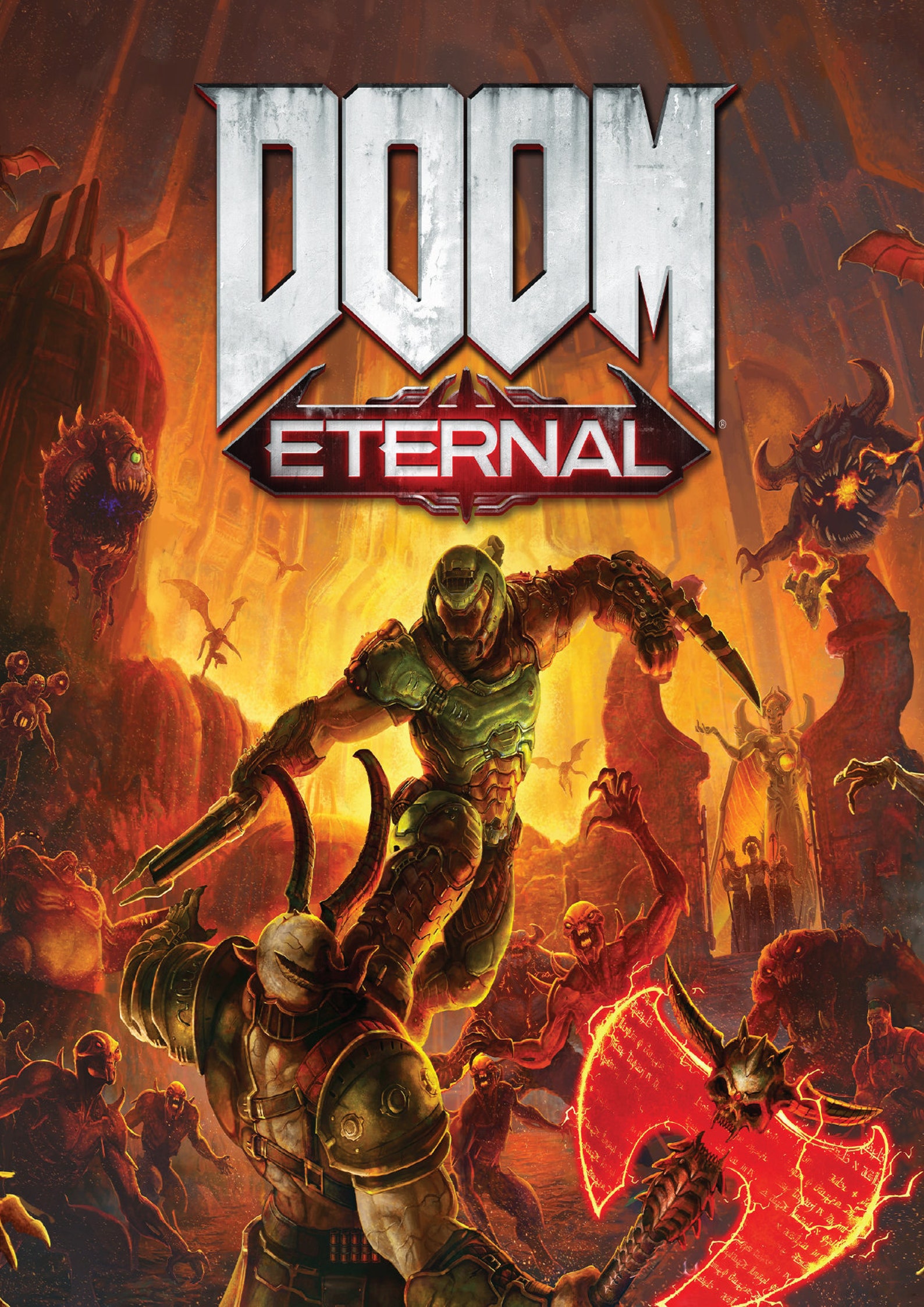 Doom Eternal Posters A3 A4 or A5 | Etsy