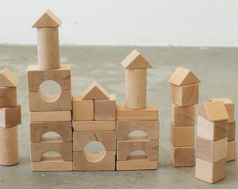 Wood Unit Blocks - Etsy