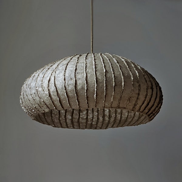 Paper Mache Lamp] - Etsy